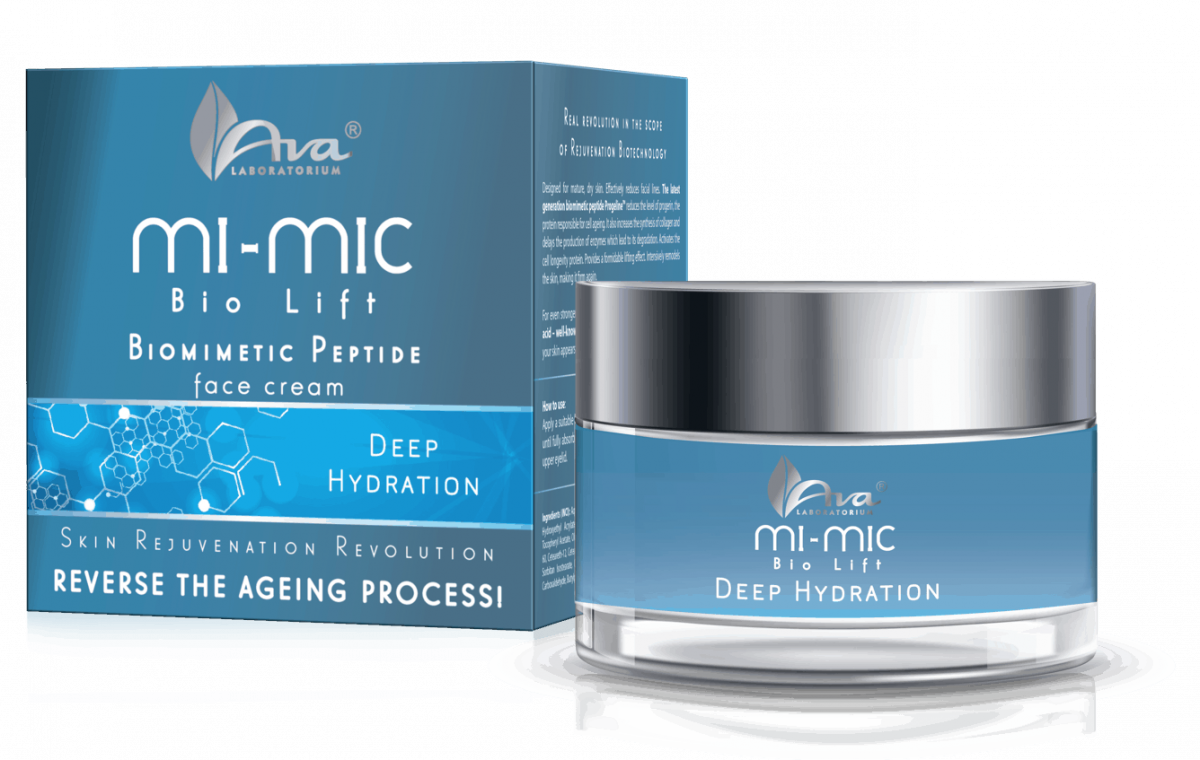 AVA Mi-mic-Bio Liftingový krém s peptidy a kyselinou hyaluronovou za ...