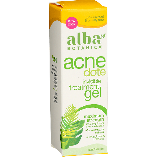 Alba Botanica Acnedote - ošetřující gel na akné s kyselinou salicylovou ...